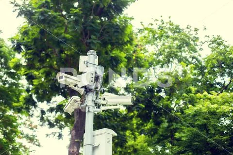 CCTV Camera and WIFI Access Point are installation on tower ~ Premium ...