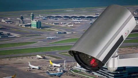 Airport Cctv Stock Footage ~ Royalty Free Stock Videos | Pond5