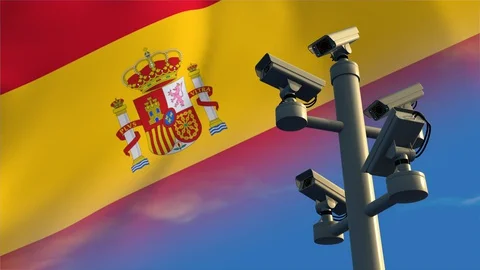 Spanish Flag Stock Video Footage | Royalty Free Spanish Flag Videos | Pond5