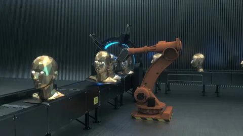 Assembly Line Animation Stock Footage ~ Royalty Free Stock Videos | Pond5