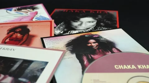 CD and artwork of the American singer Ch... | Stock Video | Pond5