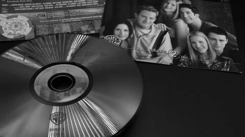 CD and artwork of video CD BEST OF FRIEN... | Stock Video | Pond5