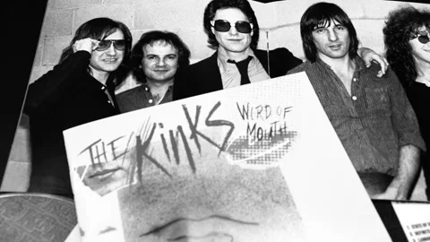CD artwork of the famous group The Kinks... | Stock Video | Pond5