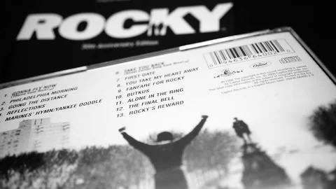 Cd covers of the American sports boxing ... | Stock Video | Pond5