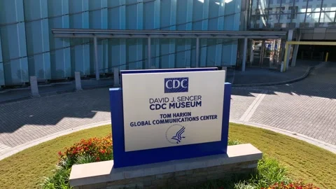 CDC Museum sign in Atlanta Georgia. Cent... | Stock Video | Pond5