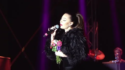 Ceca Raznatovic a serbian celebrity sing... | Stock Video | Pond5