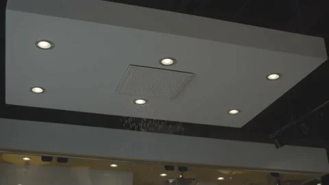 Rain Ceiling Stock Footage ~ Royalty Free Stock Videos | Pond5