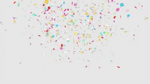 Celebration Confetti Animation with Quic... | Stock Video | Pond5