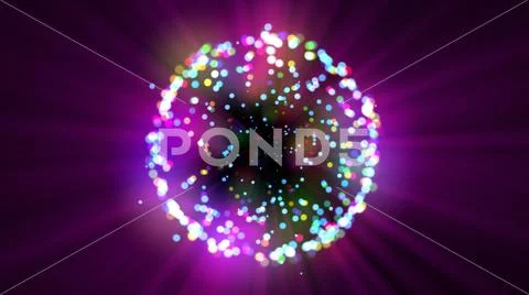 Cell particle light ray, illustration render: Graphic #155170741