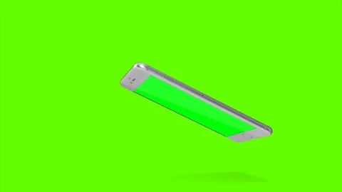 cell phone rotating, with green screen b... | Stock Video | Pond5