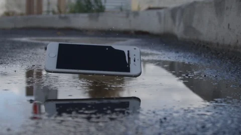 Falling Smart Phone Stock Video Footage | Royalty Free Falling Smart ...