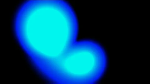 Cells under a microscope dividing,blue l... | Stock Video | Pond5