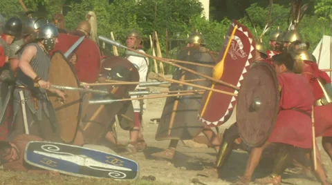 Roman Army Fight Stock Videos – Royalty-Free HD & 4K Videos