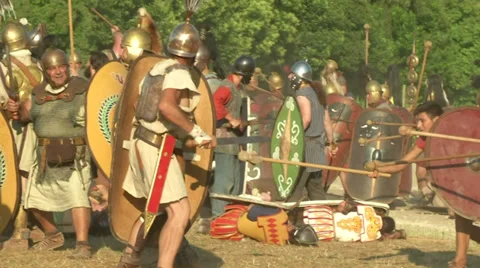 Roman Army Fight Stock Videos – Royalty-Free HD & 4K Videos