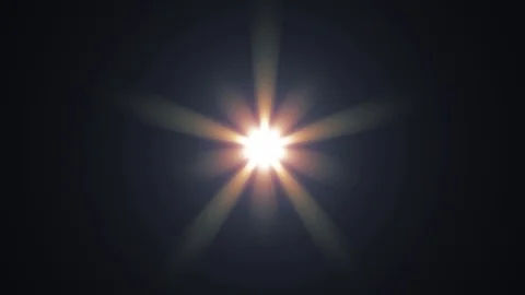 center flickering star sun lights optica... | Stock Video | Pond5