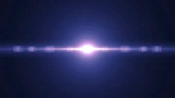 center flickering star sun lights optica... | Stock Video | Pond5