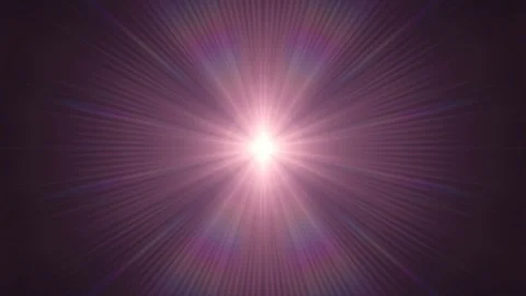 center flickering star sun lights optica... | Stock Video | Pond5