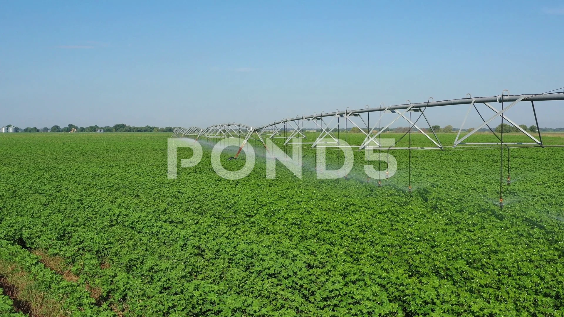 Center Pivot Irrigation Cotton