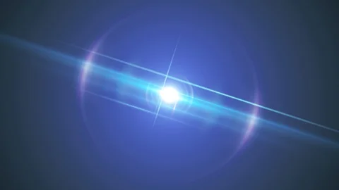 central star shine rotating optical lens... | Stock Video | Pond5