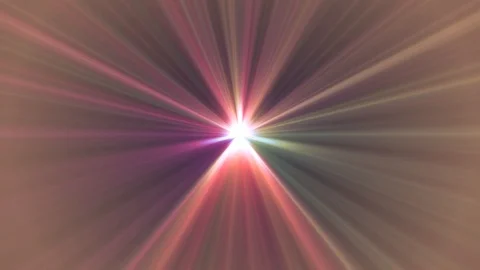 central star shine rotating optical lens... | Stock Video | Pond5