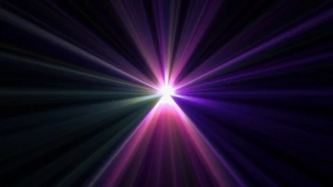 central star shine rotating optical lens... | Stock Video | Pond5