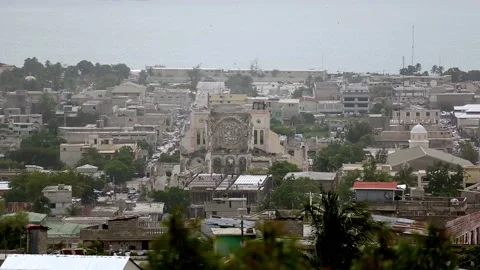 Centre of the underdeveloped city of Por... | Stock Video | Pond5