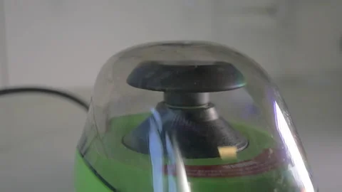 Centrifuge vortex mixer spinning vials | Stock Video | Pond5