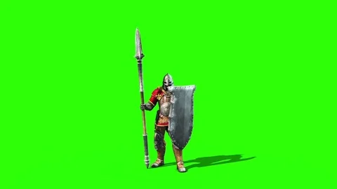 Centurion Roman Soldier Move the Lance F... | Stock Video | Pond5