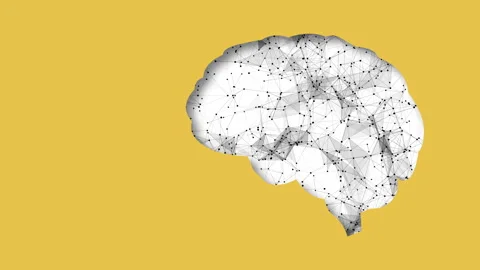 Cerebral or neural activity in the human... | Stock Video | Pond5