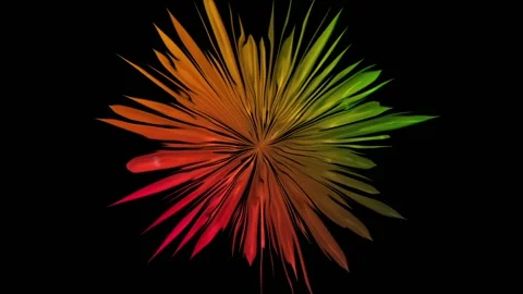 Cg animation of color powder explosion o... | Stock Video | Pond5