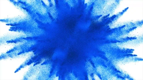 Cg animation of color powder explosion o... | Stock Video | Pond5