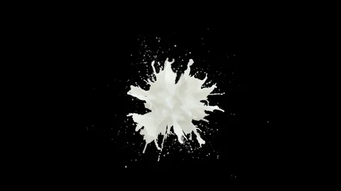 Milk Explosion Stock Footage ~ Royalty Free Stock Videos | Pond5
