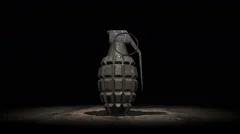 Hand Grenade Explosion Slow Motion