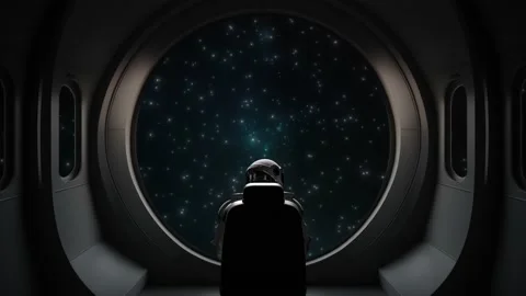 CGI ANimation: a human robot piloting a ... | Stock Video | Pond5