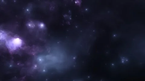 CGI Loopable Orbiting Space Travel Anima... | Stock Video | Pond5