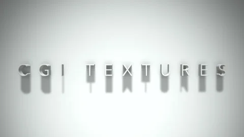 cgi textures 3D title animation white te... | Stock Video | Pond5