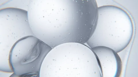 Cgi water Bubble Spheres in a 3D animati... | Stock Video | Pond5