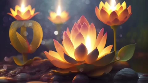 chakra healing, animation video of om me... | Stock Video | Pond5