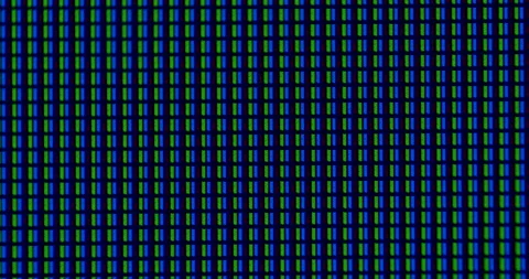 Change the color monitor pixels. Blue, g... | Stock Video | Pond5