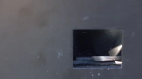 Change return on vending machine 4k | Stock Video | Pond5