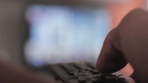 Changing Tv Channel Stock Footage ~ Royalty Free Stock Videos | Pond5