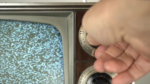 Vintage Television Changing Channels Stock Videos – Royalty-Free HD ...