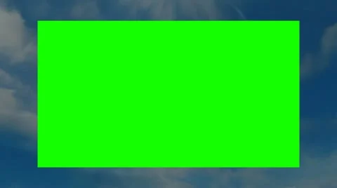 Changing green screens | Stock Video | Pond5