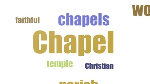 No White Background Chapel Stock Video Footage | Royalty Free No White ...