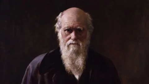 Charles Darwin Realistic Photo Animation | Stock Video | Pond5
