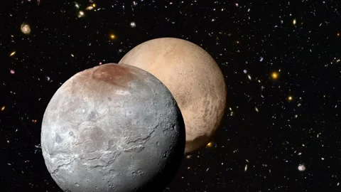 Charon Pluto Stock Footage ~ Royalty Free Stock Videos | Pond5