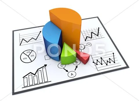 Chart and graphs ~ Clip Art ~ Download Now #36968383