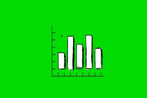 Chart - Animation - Hand-Drawn - Green S... | Stock Video | Pond5