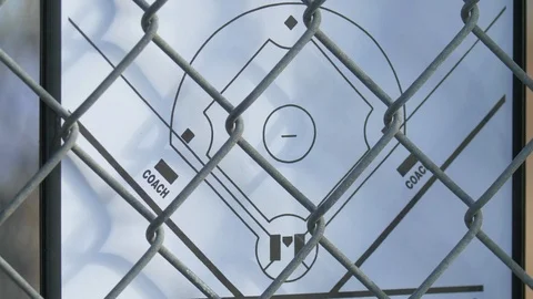 A chart sign of the field in a little le... | Stock Video | Pond5