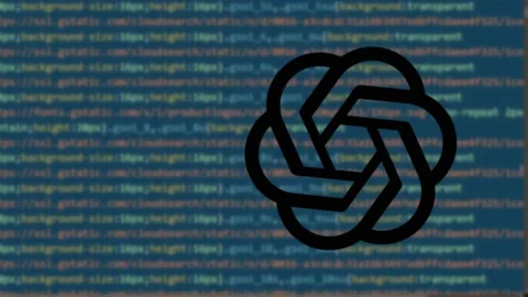 chat gpt by openai animation. open ai lo... | Stock Video | Pond5